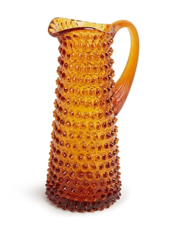 KLIMCHI Hobnail Glass Tall Jug
