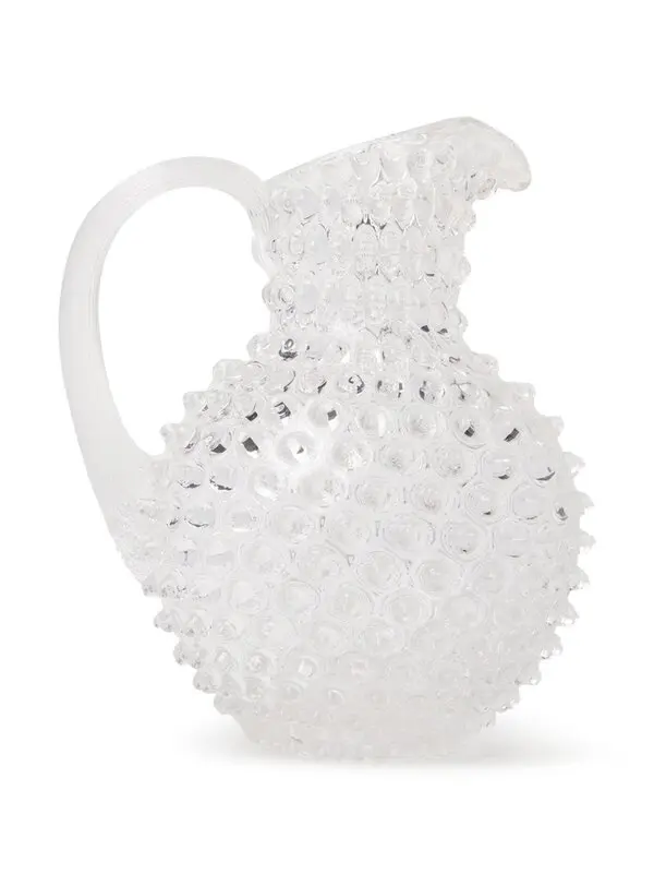 KLIMCHI Hobnail Glass Jug