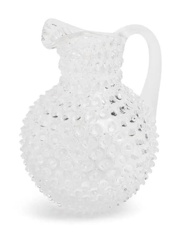 KLIMCHI Hobnail Glass Jug