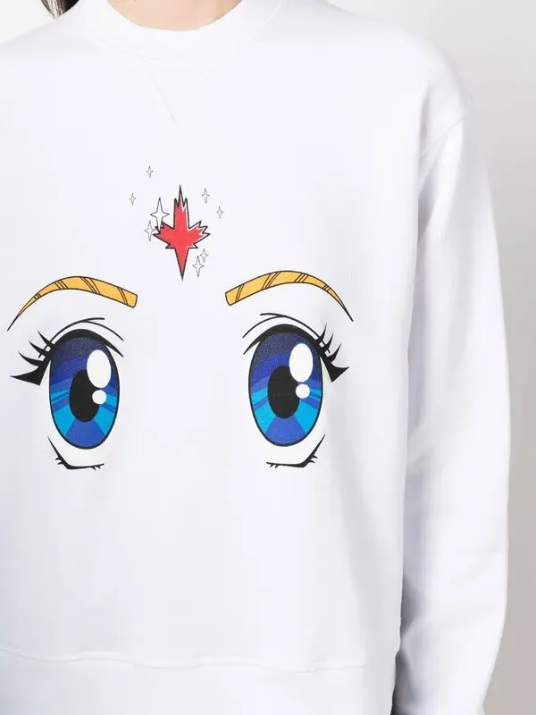 Dsquared2 Graphic-print Crew Neck Sweatshirt