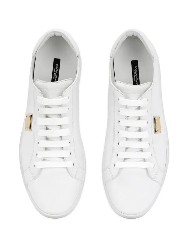Dolce & Gabbana Saint Tropez Low-top Sneakers - White