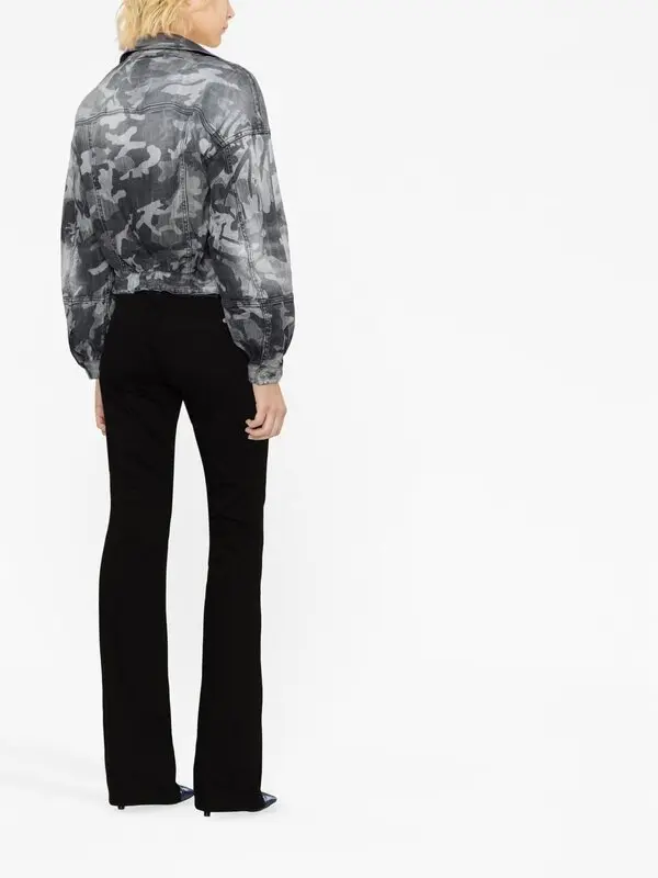 Dsquared2 Low-rise Flared Jeans - Black