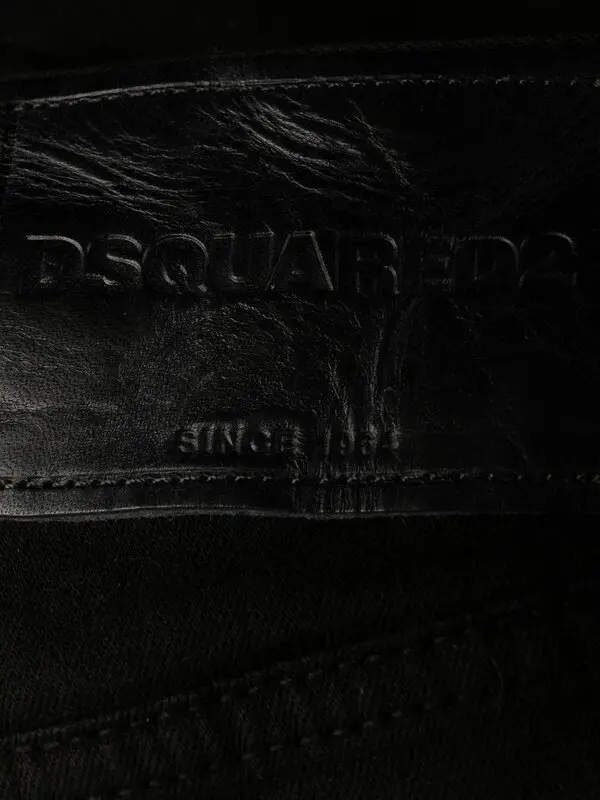 Dsquared2 Low-rise Flared Jeans - Black