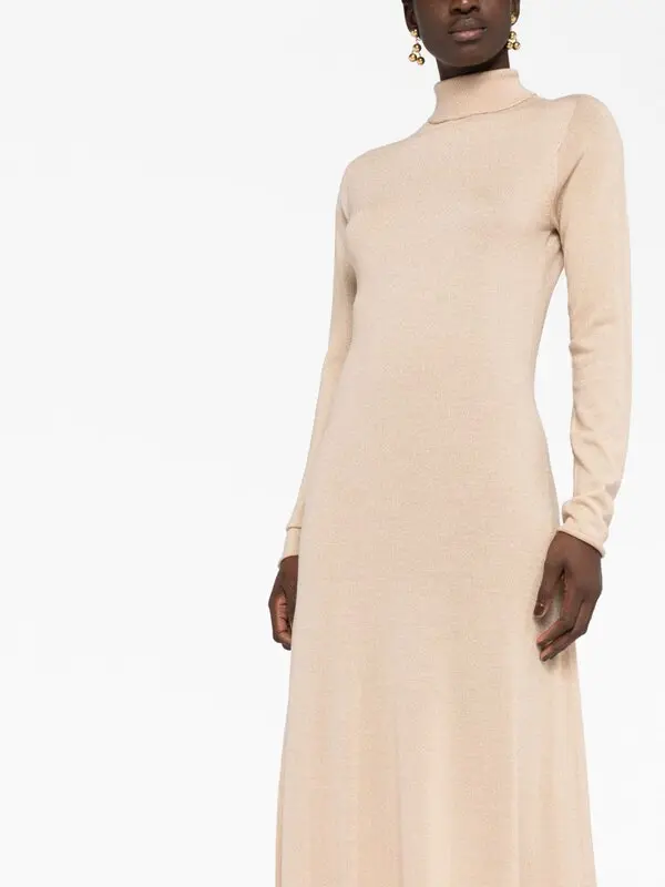 Fabiana Filippi Long-sleeve Knitted Maxi Dress