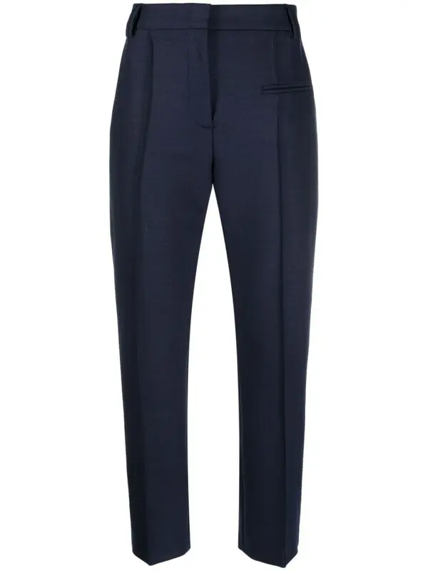 Fabiana Filippi High-waisted Cropped Trousers