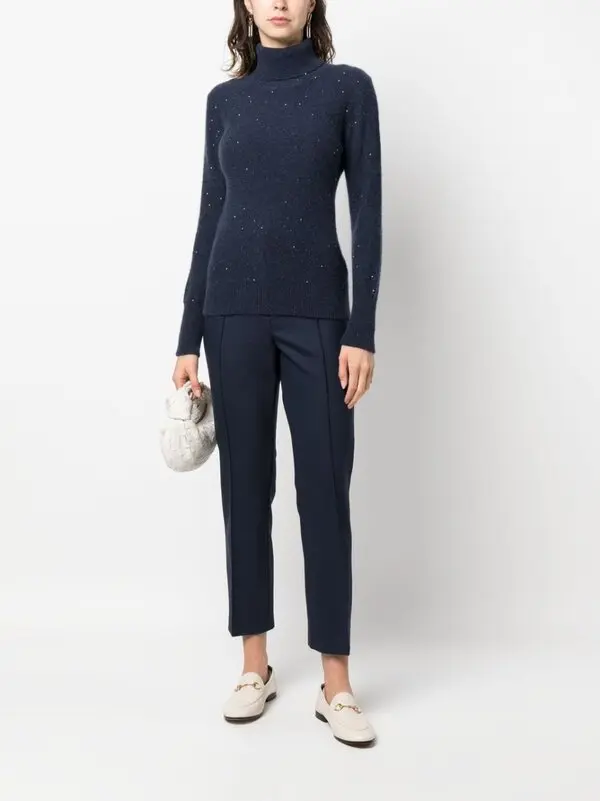Fabiana Filippi High-waisted Cropped Trousers