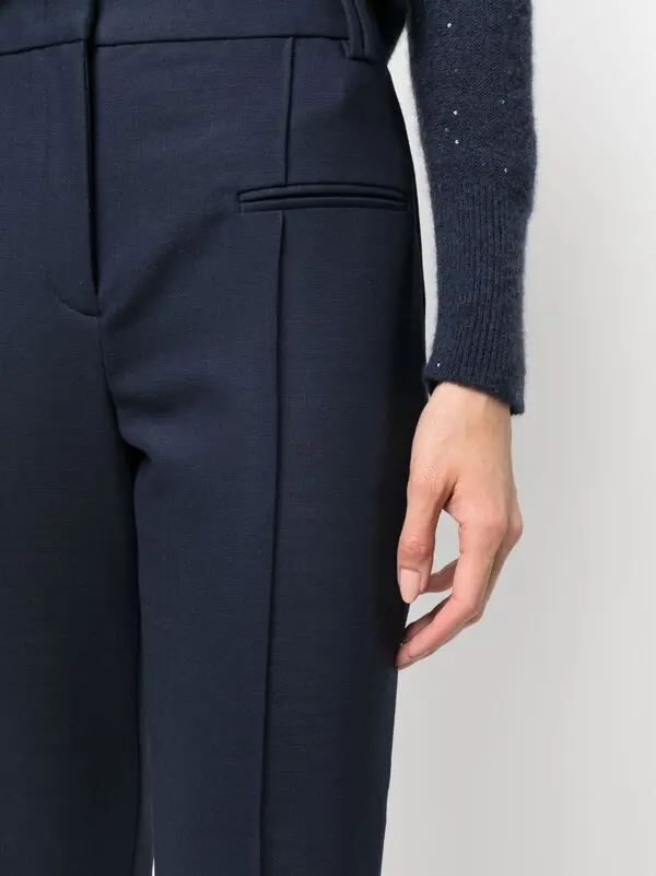 Fabiana Filippi High-waisted Cropped Trousers
