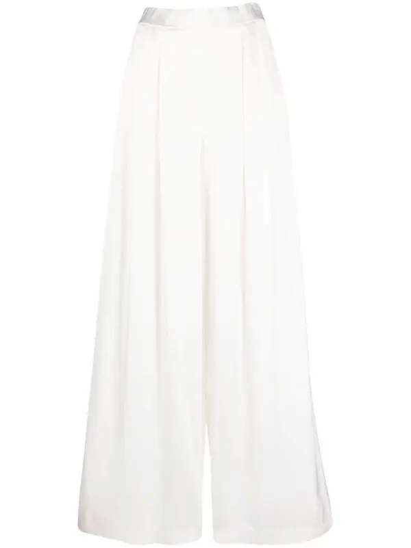 Fabiana Filippi Pleated Wide-leg Trousers