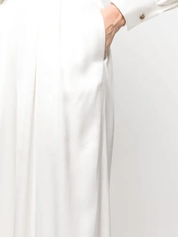 Fabiana Filippi Pleated Wide-leg Trousers