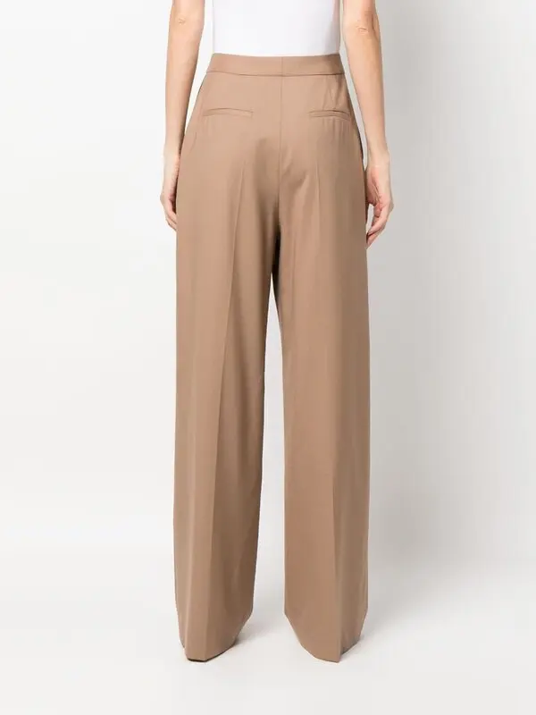 Fabiana Filippi Wide-leg Trousers - Brown