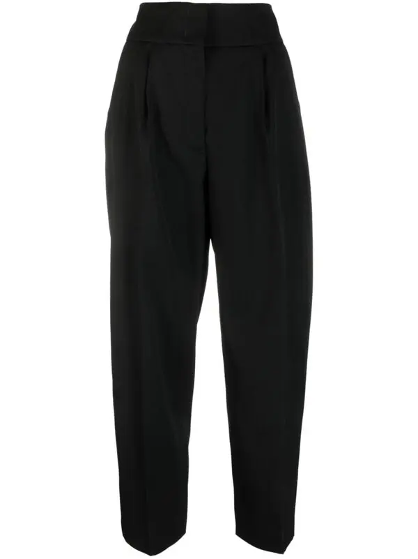 Fabiana Filippi High-waisted Tapered Trousers