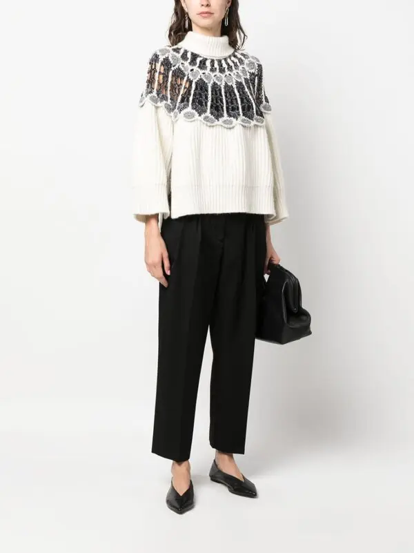 Fabiana Filippi High-waisted Tapered Trousers
