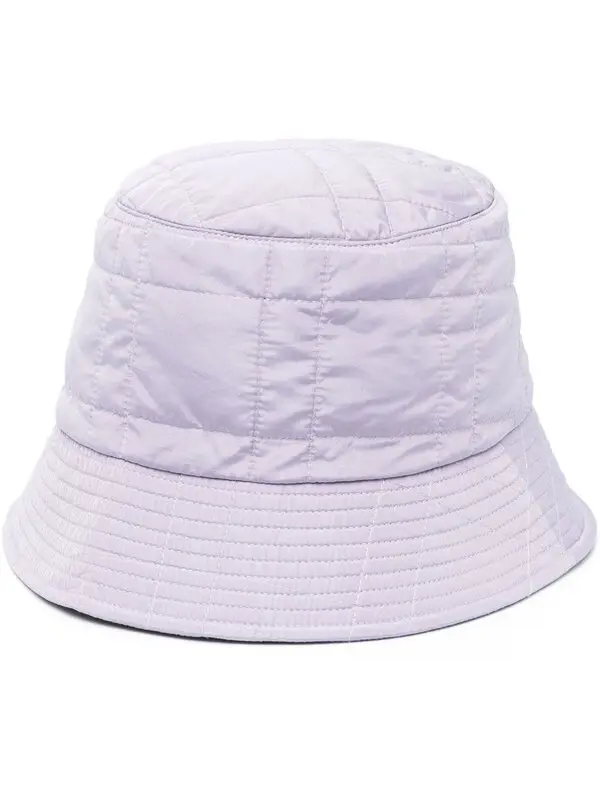 Fabiana Filippi Quilted Bucket Hat - Purple