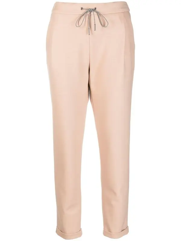 Fabiana Filippi Drawstring Waist Trousers - Brown