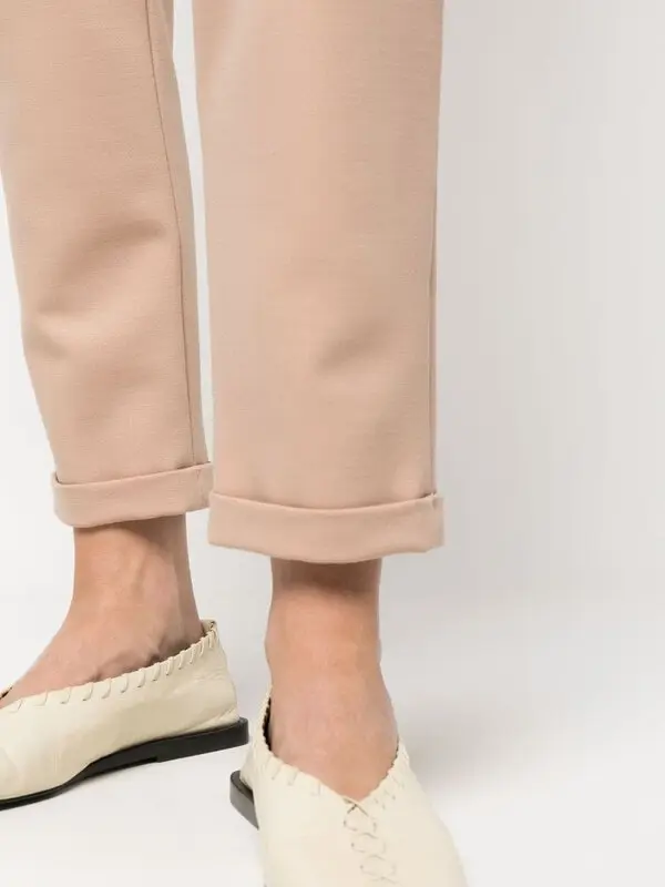 Fabiana Filippi Drawstring Waist Trousers - Brown