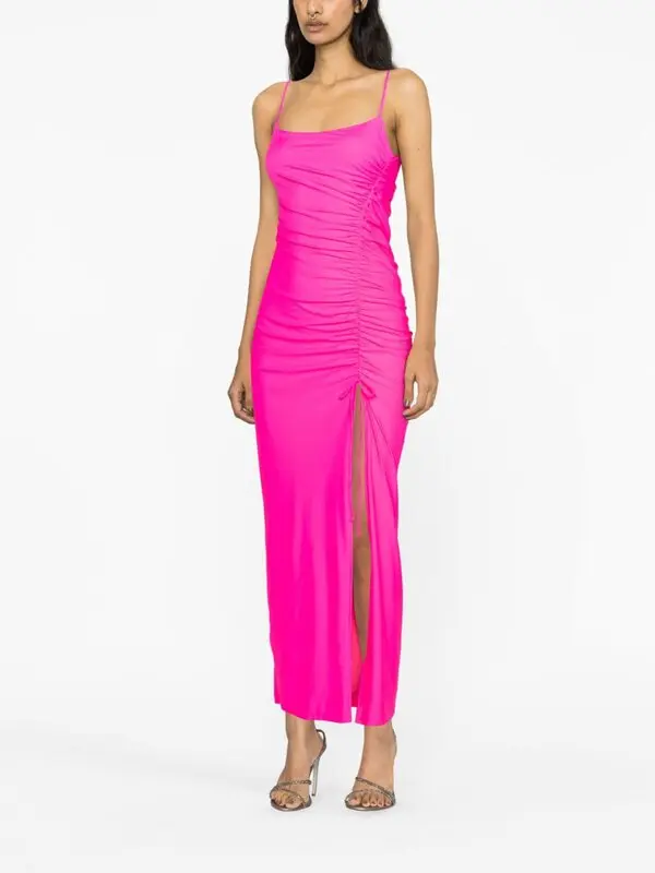 chinese dress ladies Ali Burgundy Sweetheart Ruched Wrap Maxi Dress – Club L London