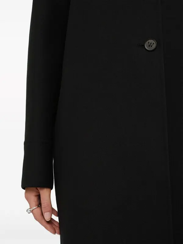 JIL SANDER Asymmetric-hem Coat