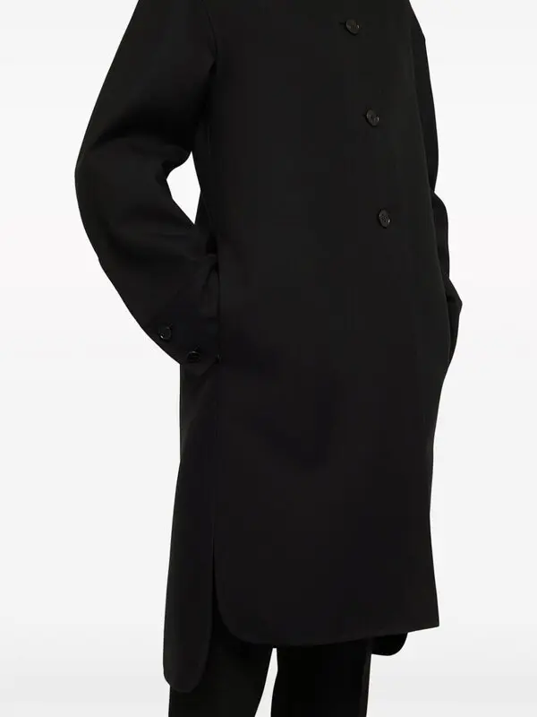 JIL SANDER Asymmetric-hem Coat