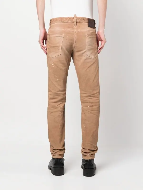 Dsquared2 Paint Splatter Skinny Jeans