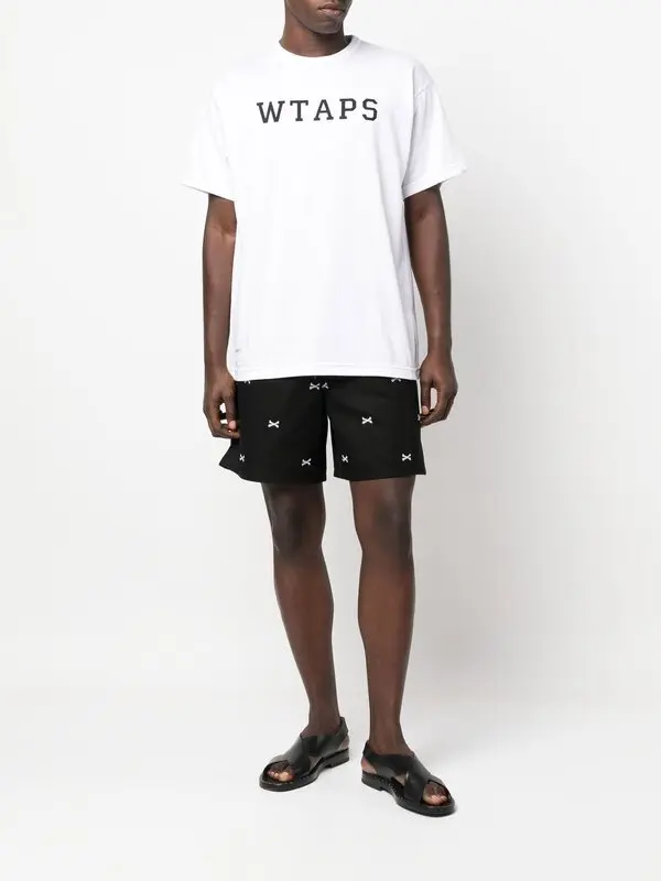 WTAPS Acadey Logo-print T-shirt