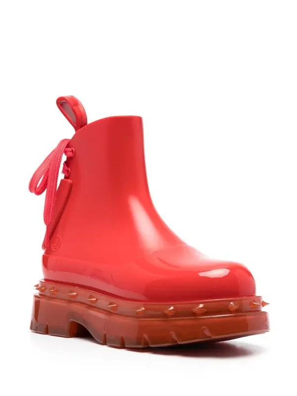 Melissa X Undercover Ankle-length Boots - Red