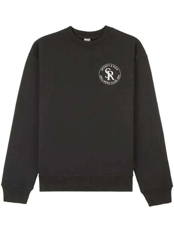 SPORTY & RICH Logo-print Sweatshirt