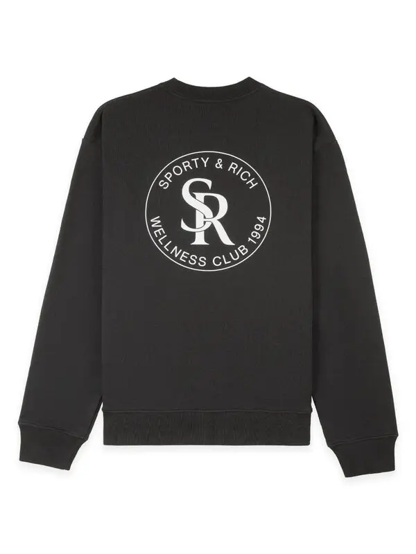 SPORTY & RICH Logo-print Sweatshirt