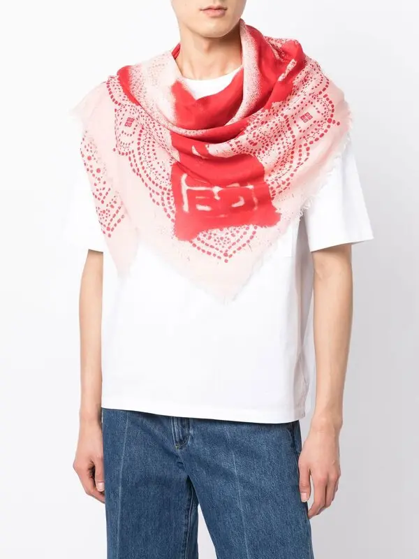Givenchy Greco-print Lightweight Scarf