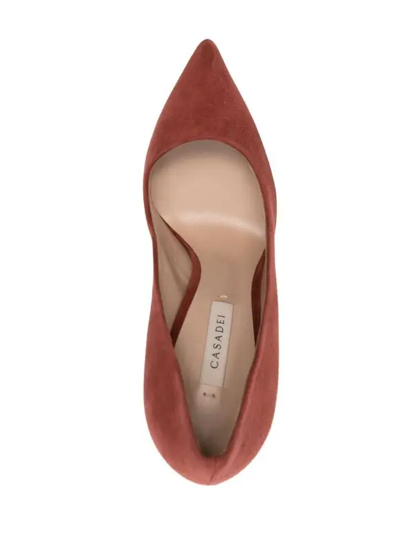 Casadei Blade 120mm Pointed-toe Pumps - Brown
