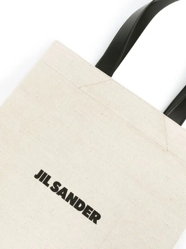 JIL SANDER Logo-print Tote Bag