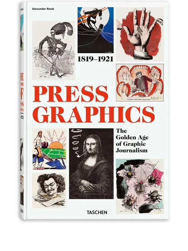 TASCHEN History Of Press Graphics. 1819–1921 Book - White