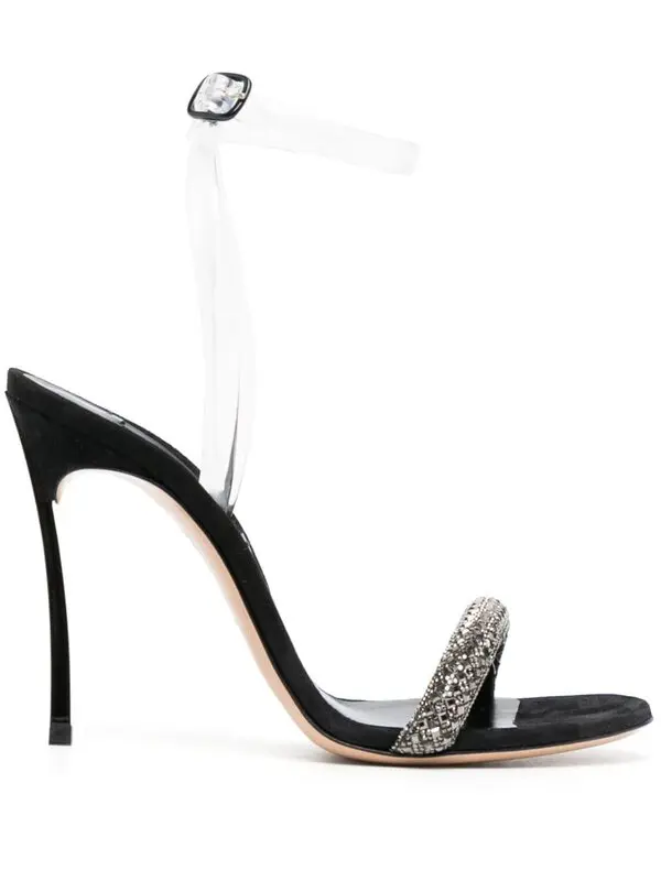Casadei Stratosphere 110mm Crystal-embellished Sandals
