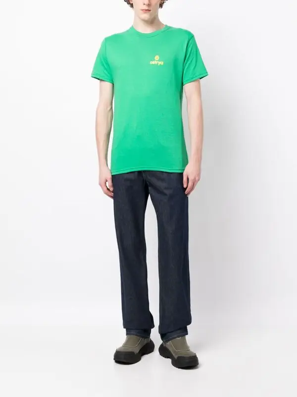 OSTRYA Logo-print Round-neck T-shirt