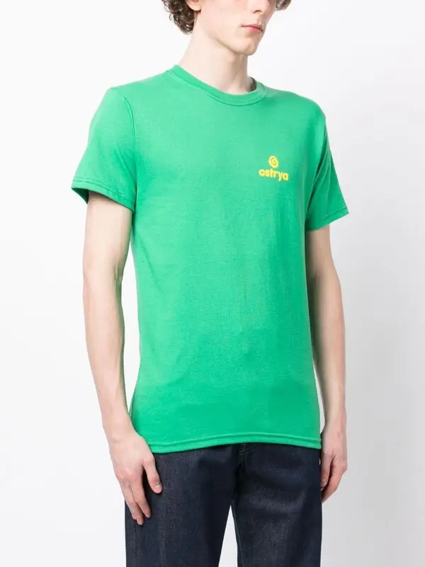 OSTRYA Logo-print Round-neck T-shirt