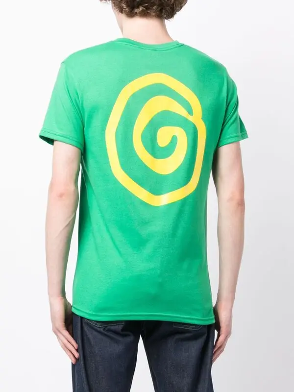 OSTRYA Logo-print Round-neck T-shirt