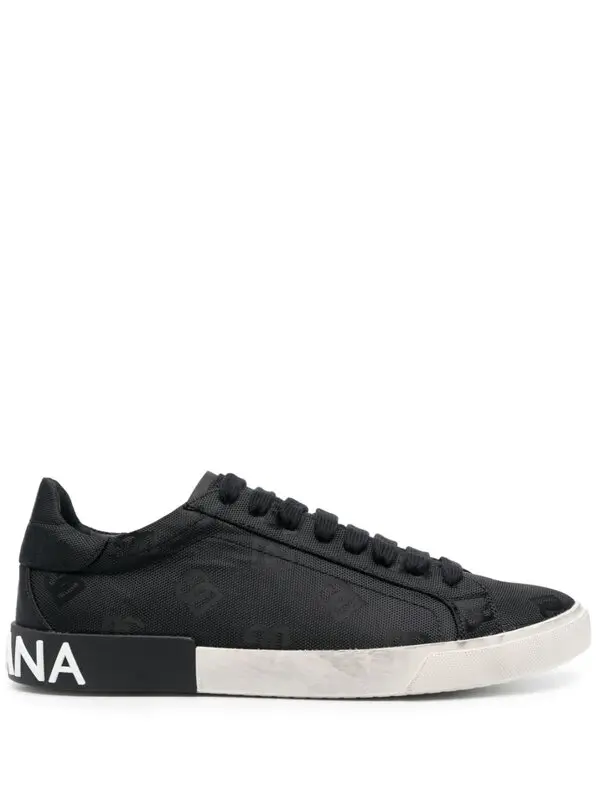 Dolce & Gabbana Portofino Sneakers - Black