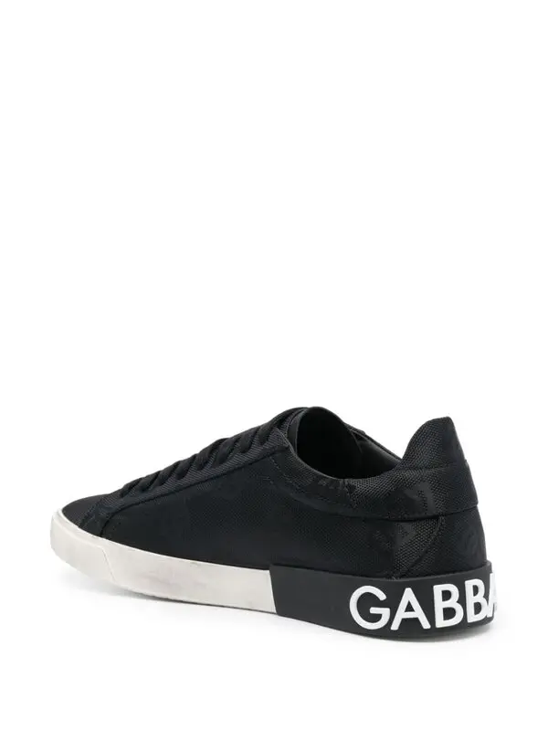 Dolce & Gabbana Portofino Sneakers - Black