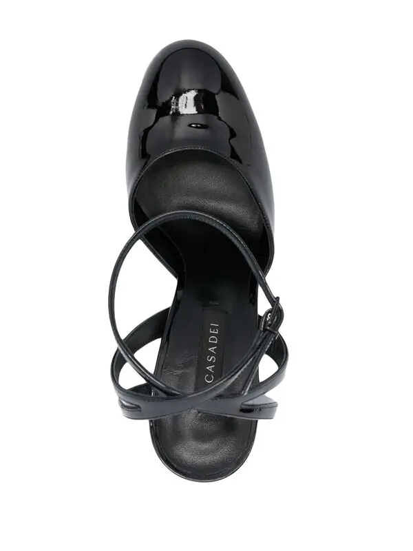 Casadei Betty 120mm Platform Pumps - Black