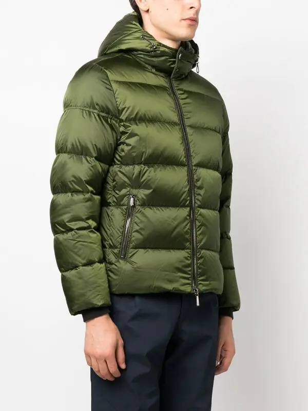 MOORER Padded Jacket With Detachable Hood