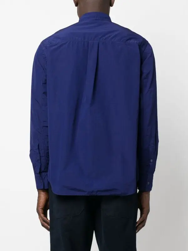 Aspesi Straight-point Collar Shirt - Blue