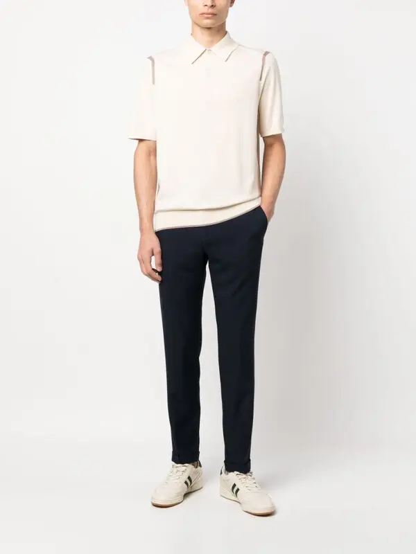 Paul Smith Mid-rise Straight-leg Trousers
