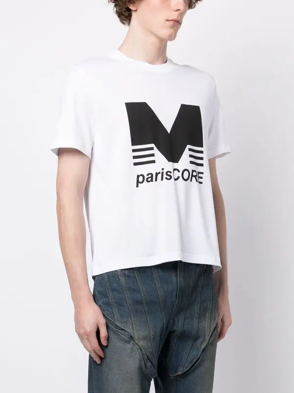 Mowalola Logo-Print Cotton T-Shirt In White - 52% Off | Editorialist