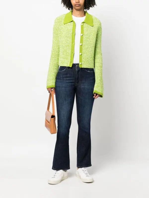 DONDUP Mid-rise Flared Jeans - Blue