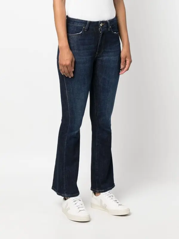 DONDUP Mid-rise Flared Jeans - Blue