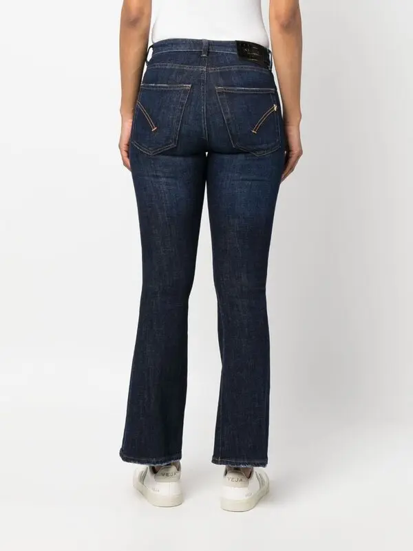 DONDUP Mid-rise Flared Jeans - Blue