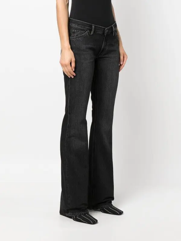 Acne Studios Logo-patch Straight-leg Jeans