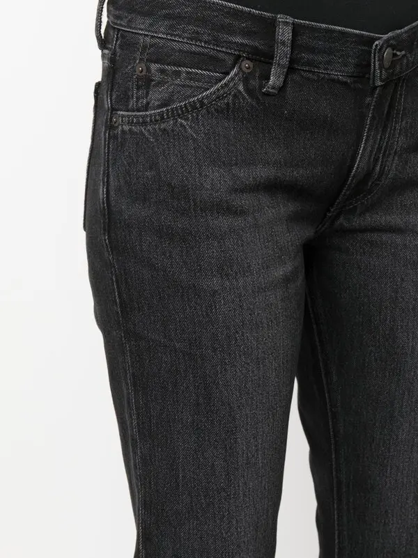Acne Studios Logo-patch Straight-leg Jeans
