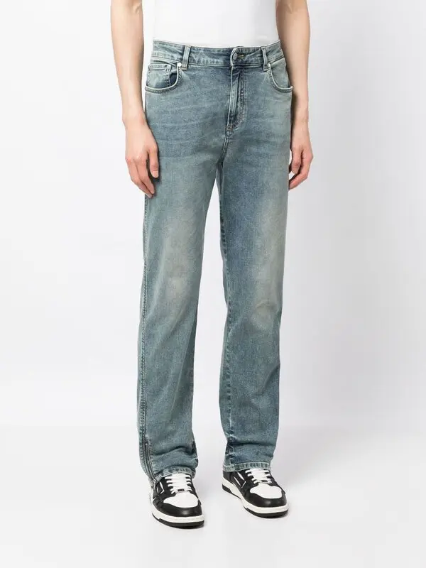 REPRESENT Mid-rise Straight-leg Jeans