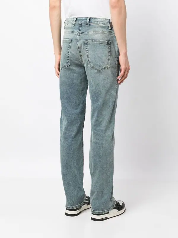 REPRESENT Mid-rise Straight-leg Jeans
