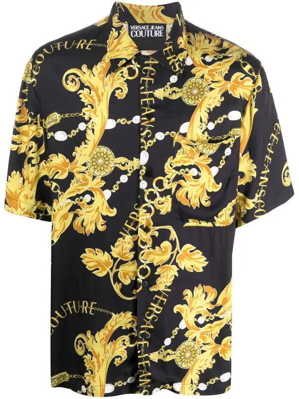 Versace Barocco-print Shirt